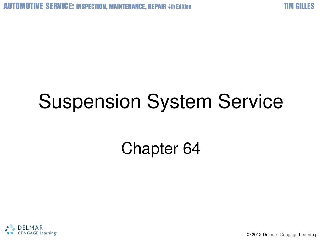 PPT - Suspension System Service PowerPoint Presentation, free download ...
