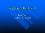 PPT - THE THIRD LEVEL PowerPoint Presentation, free download - ID:10864363