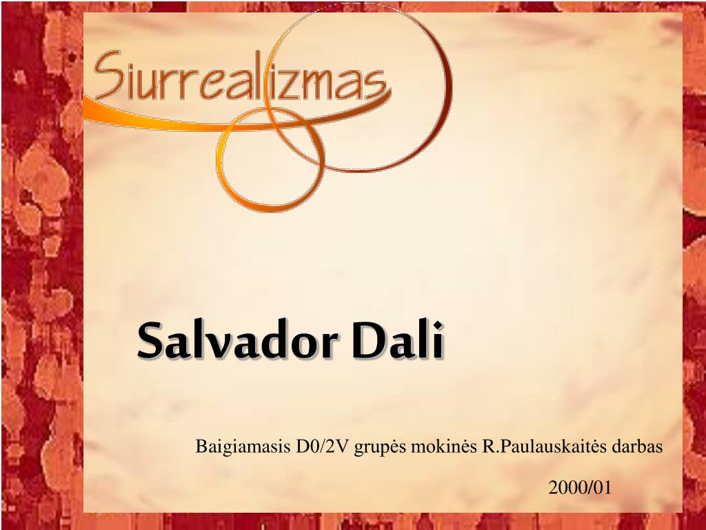 PPT - Salvador Dali PowerPoint Presentation, free download - ID:6999013
