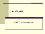 PPT - Calculating Food Cost PowerPoint Presentation, free download - ID ...