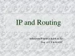 PPT - IP Routing PowerPoint Presentation, free download - ID:5337287
