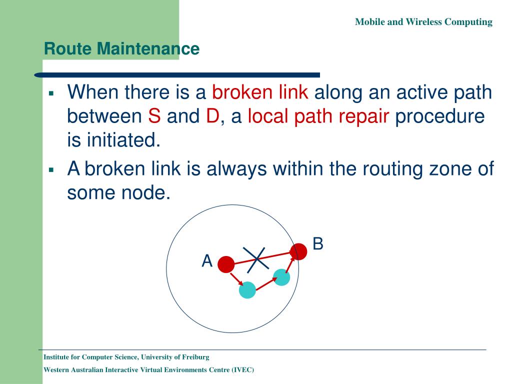 PPT - Route Maintenance PowerPoint Presentation, free download - ID:7001480
