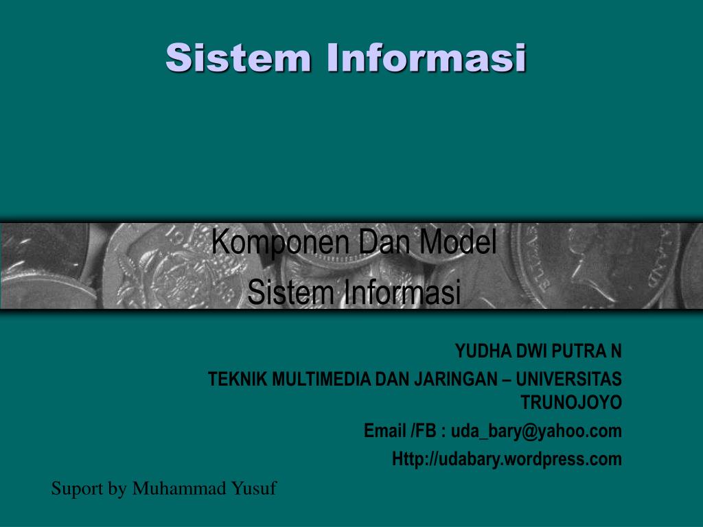 PPT - Sistem Informasi PowerPoint Presentation, free download - ID:7001653
