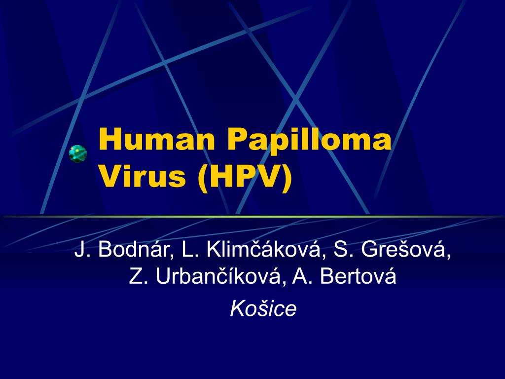 PPT - Human Papilloma Virus (HPV) PowerPoint Presentation, free ...