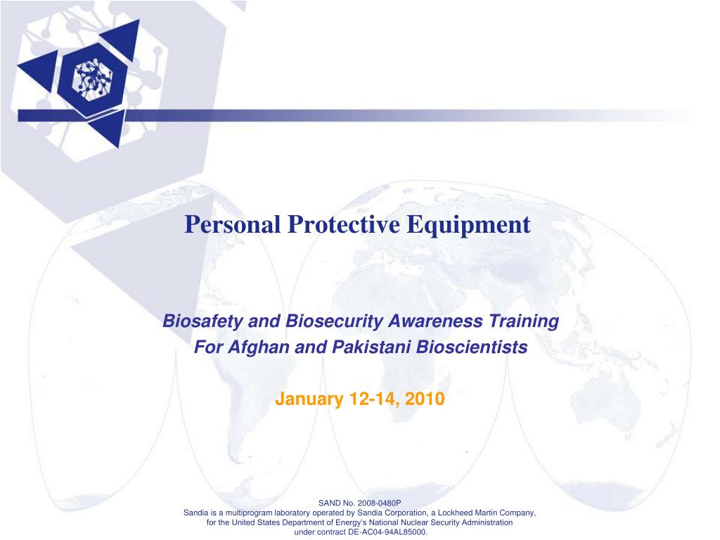 PPT - Personal Protective Equipment PowerPoint Presentation, free ...