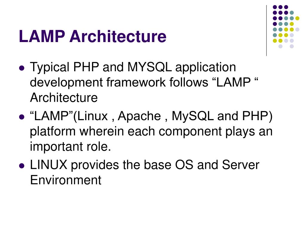 PPT - LAMP Architecture PowerPoint Presentation, free download - ID:7006701