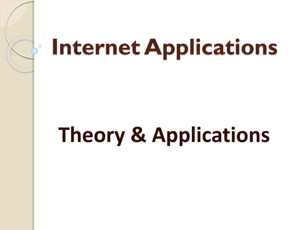 PPT - Internet Applications PowerPoint Presentation, free download - ID ...