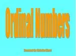 PPT - Ordinal Numbers in German PowerPoint Presentation, free download ...