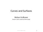 PPT - Differential Geometry for Curves and Surfaces PowerPoint ...