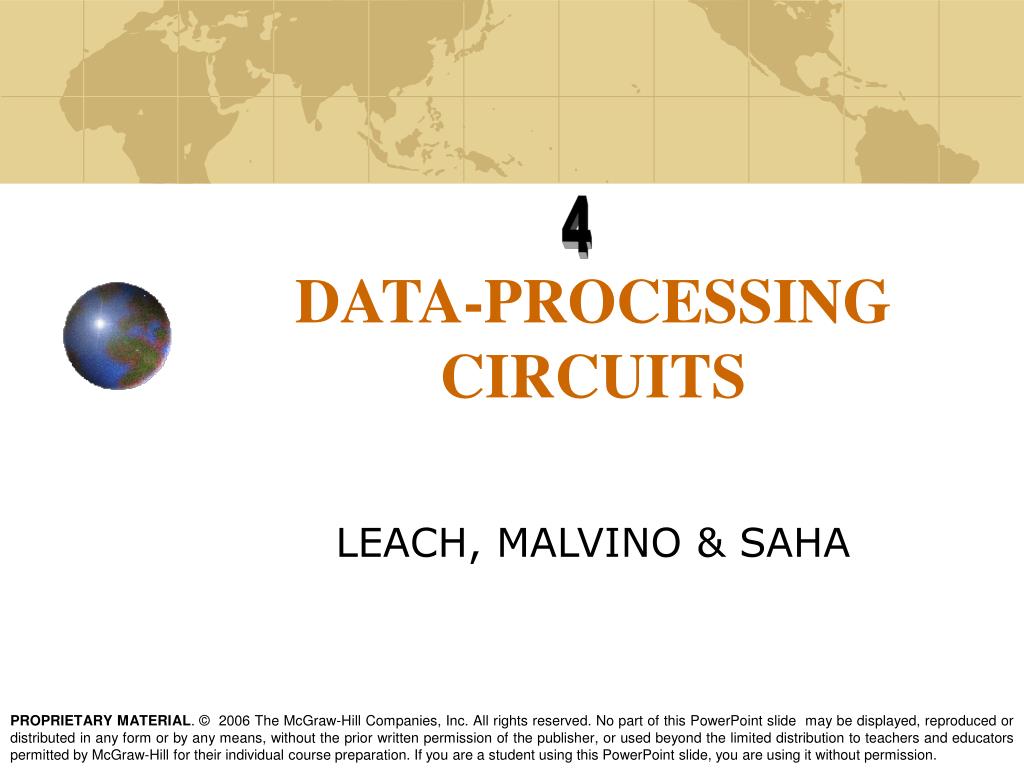 PPT - DATA-PROCESSING CIRCUITS PowerPoint Presentation, free download ...