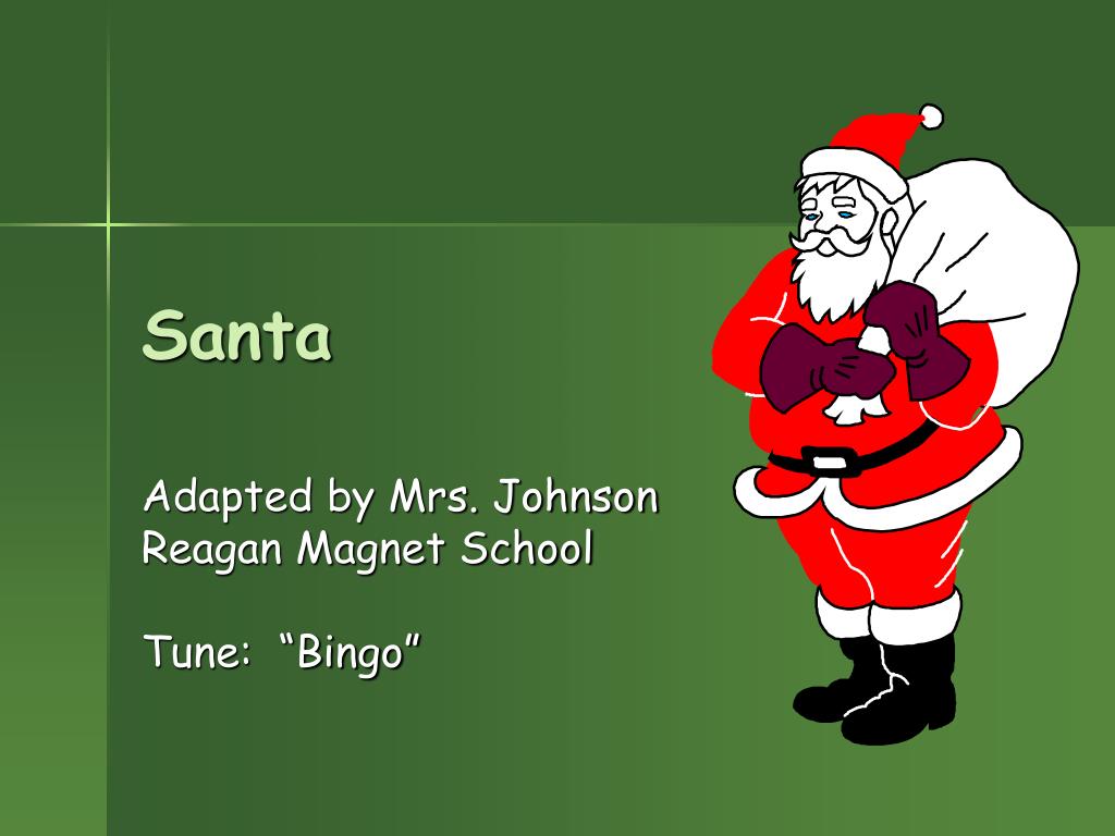 PPT - Santa PowerPoint Presentation, free download - ID:7010993