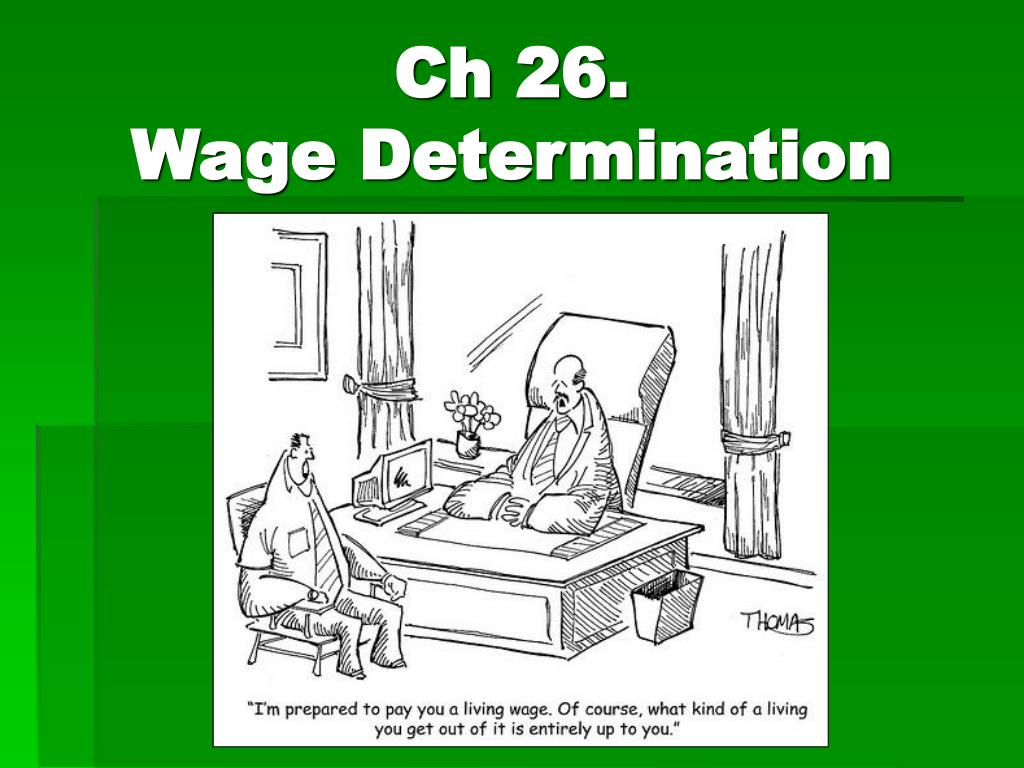 PPT - Ch 26. Wage Determination PowerPoint Presentation, free download ...