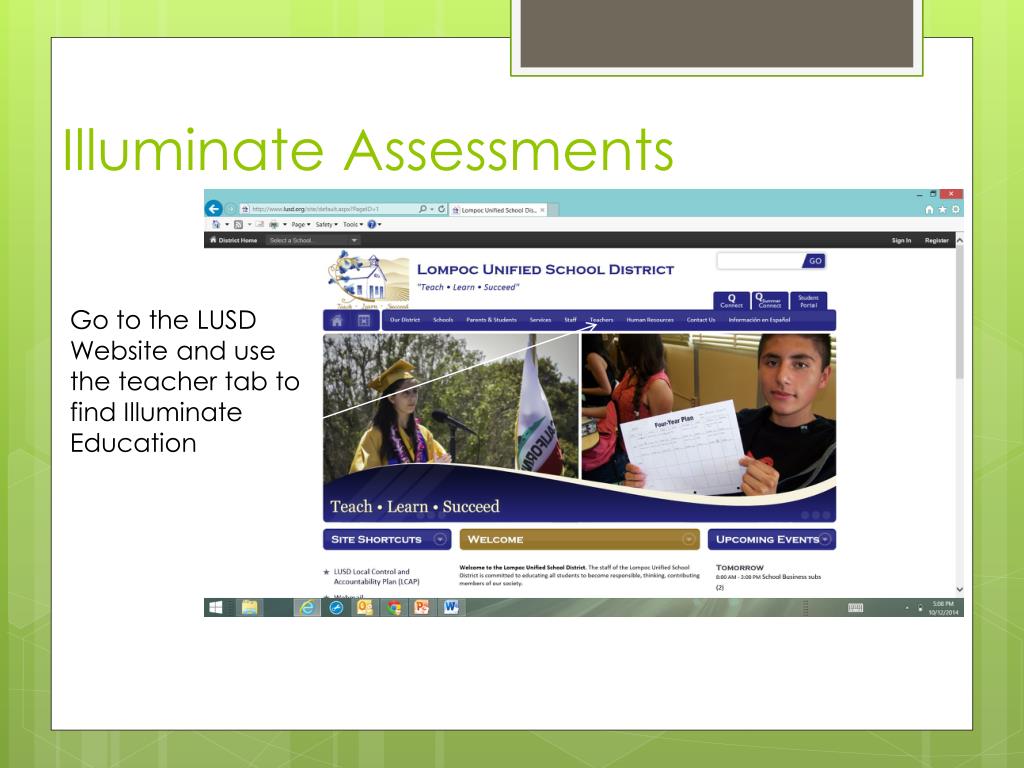 PPT - Illuminate Assessments PowerPoint Presentation, free download ...