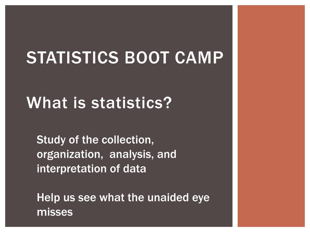 PPT - Statistics Boot Camp PowerPoint Presentation, free download - ID ...