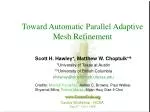 PPT - Adaptive Mesh Applications PowerPoint Presentation, free download ...
