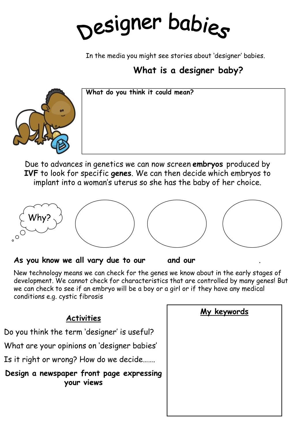 PPT - Designer babies PowerPoint Presentation, free download - ID:7019789