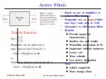 PPT - Chapter 5: Active Filters PowerPoint Presentation, free download ...