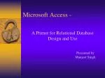 PPT - Microsoft Access 2000 PowerPoint Presentation, free download - ID ...