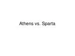 PPT - Athens vs. Sparta Debate PowerPoint Presentation, free download ...