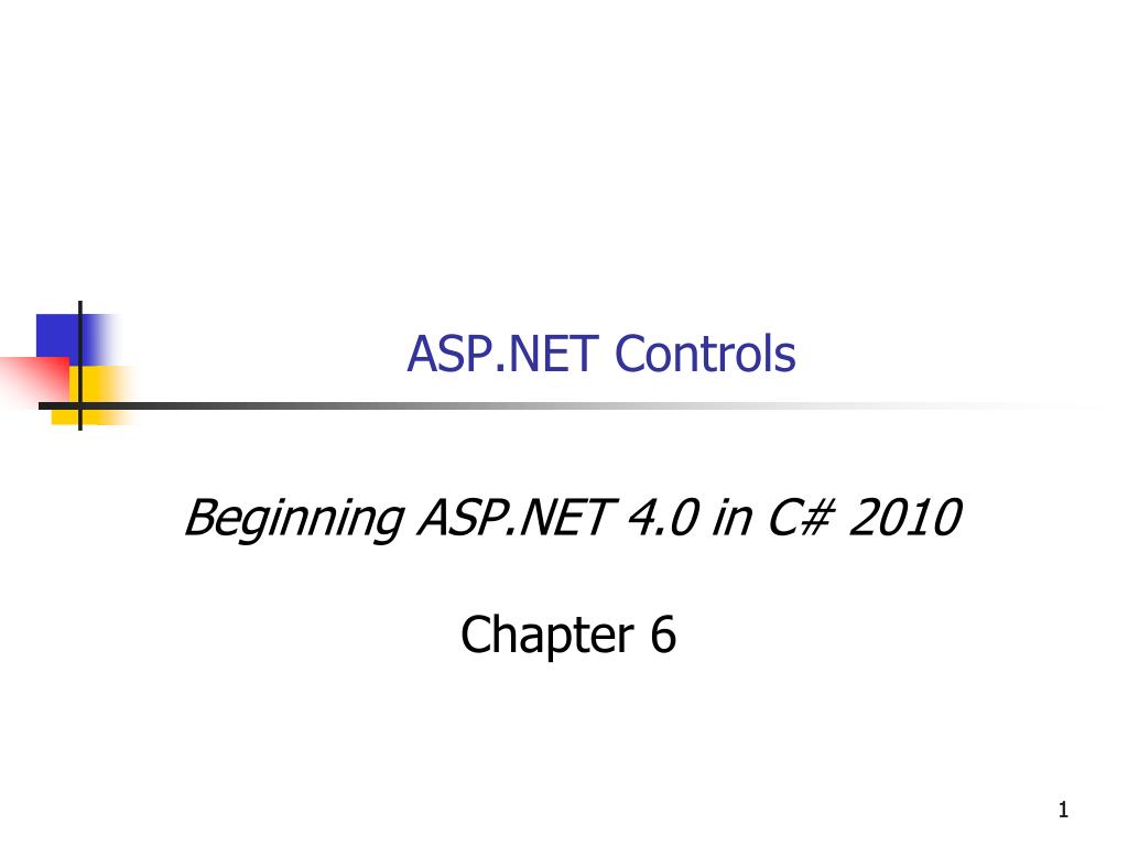 PPT - ASP.NET Controls PowerPoint Presentation, free download - ID:7026636