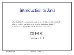 PPT - Introduction to Java PowerPoint Presentation, free download - ID:3769908