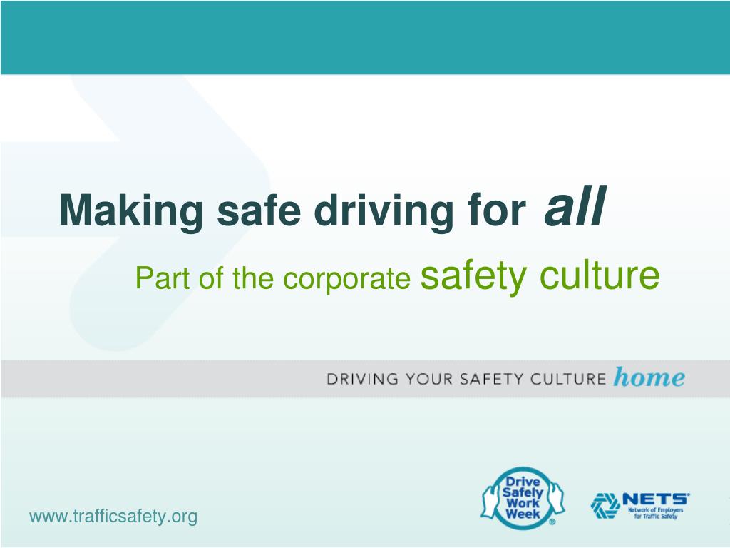 PPT - Making safe driving for all PowerPoint Presentation, free ...