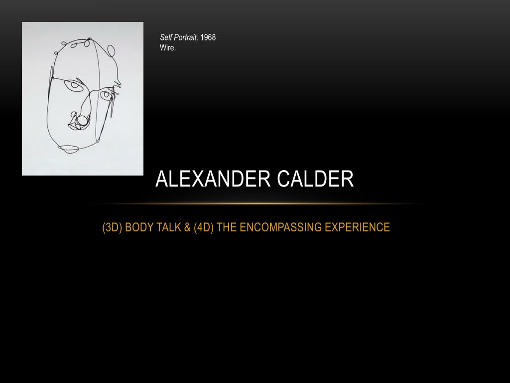 PPT - ALEXANDER CALDER PowerPoint Presentation, free download - ID:7028438
