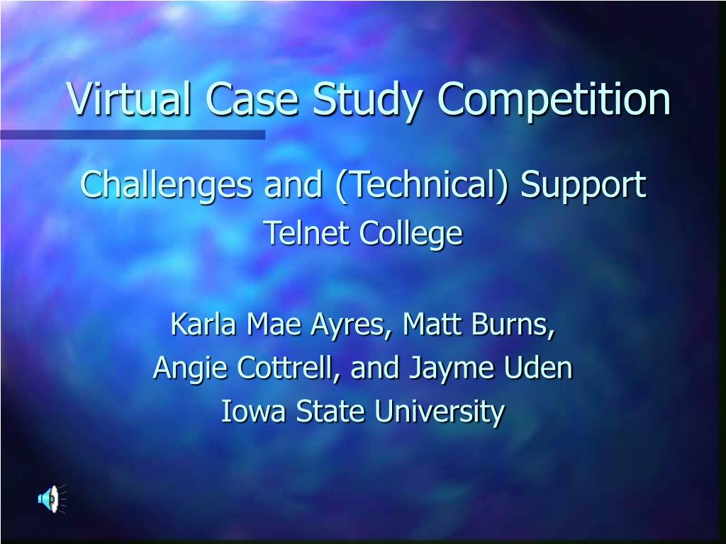 PPT - Virtual Case Study Competition PowerPoint Presentation, free ...