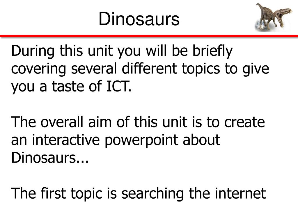 PPT - Dinosaurs PowerPoint Presentation, free download - ID:7035067