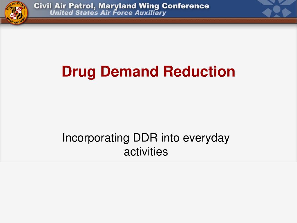 PPT - Drug Demand Reduction PowerPoint Presentation, free download - ID ...