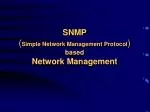 PPT - SIMPLE NETWORK MANAGEMENT PROTOCOL (SNMP) PowerPoint Presentation - ID:9477349