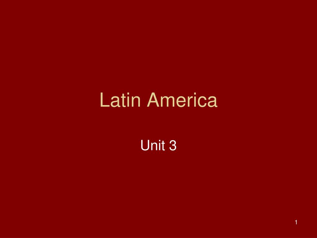 PPT - Latin America PowerPoint Presentation, free download - ID:7037046