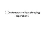PPT - PEACEKEEPING OPERATIONS PowerPoint Presentation, free download ...