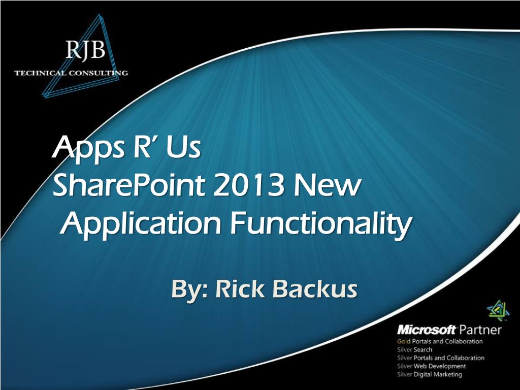 PPT - By: Rick Backus PowerPoint Presentation, free download - ID:7037618