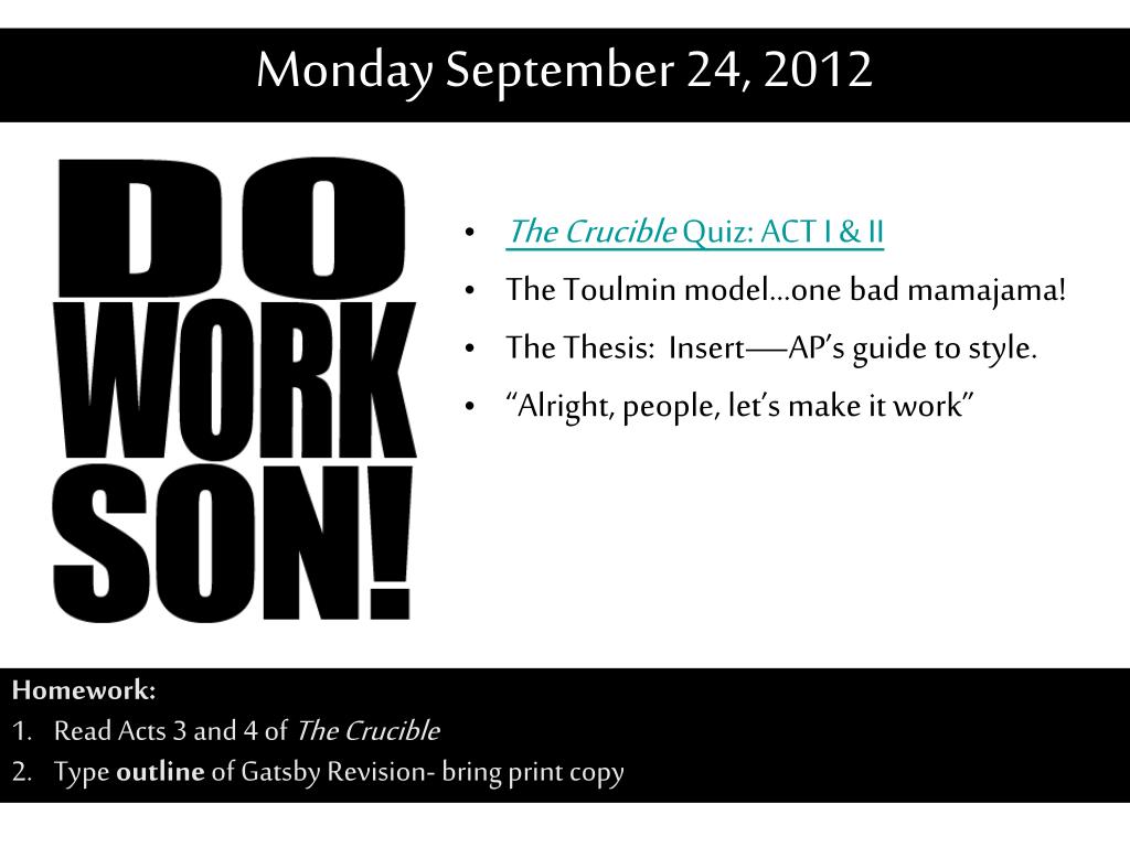 PPT - Monday September 24, 2012 PowerPoint Presentation, free download ...