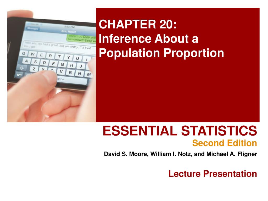 PPT - CHAPTER 20: Inference About a Population Proportion PowerPoint ...