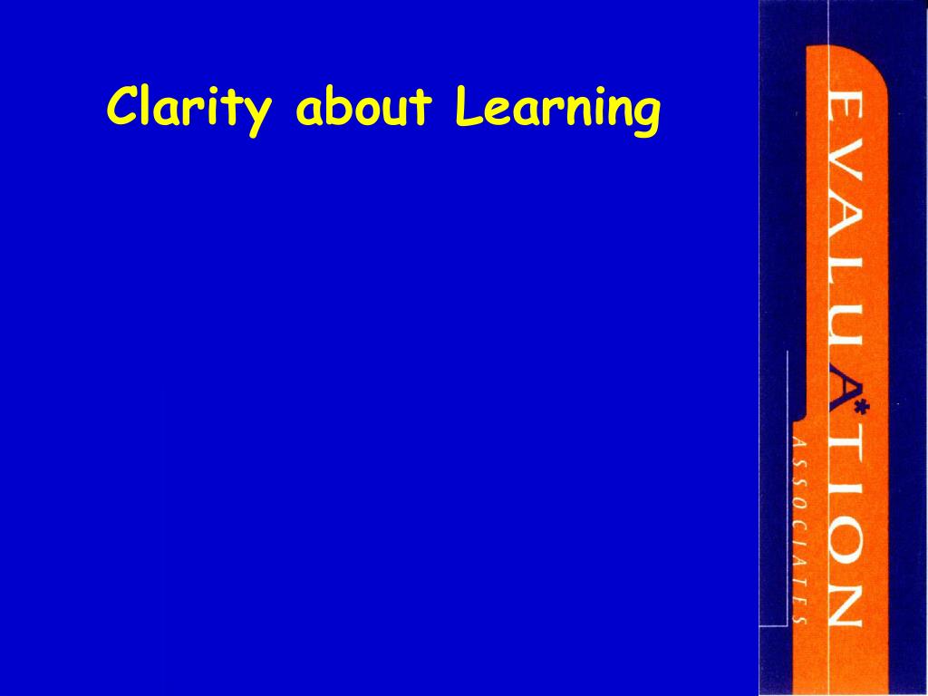 PPT - Clarity about Learning PowerPoint Presentation, free download ...