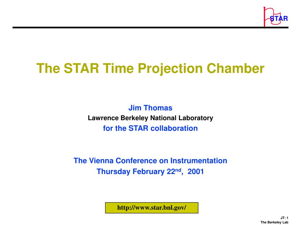 PPT - The STAR Time Projection Chamber PowerPoint Presentation, free ...