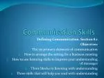 PPT - COMMUNICATION SKILLS PowerPoint Presentation, free download - ID ...