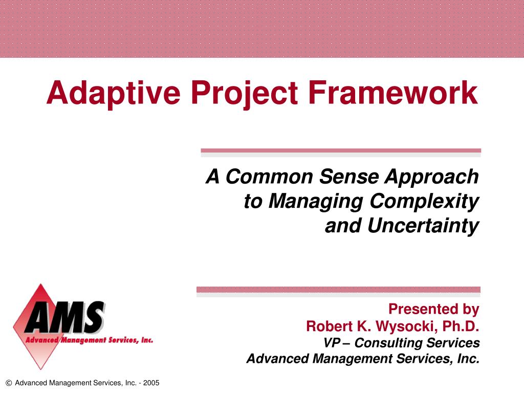 PPT - Adaptive Project Framework PowerPoint Presentation, free download ...