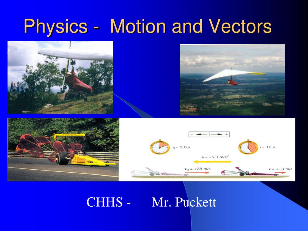 PPT - Physics - Motion and Vectors PowerPoint Presentation, free ...