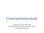PPT - CROSS SECTIONAL STUDY PowerPoint Presentation, free download - ID ...