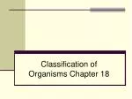 PPT - Chapter 16 Plant Classification (Systematics) I. Introduction ...