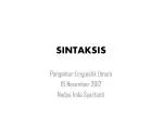 PPT - Ang SINTAKSIS sa Wikang Filipino PowerPoint Presentation, free ...