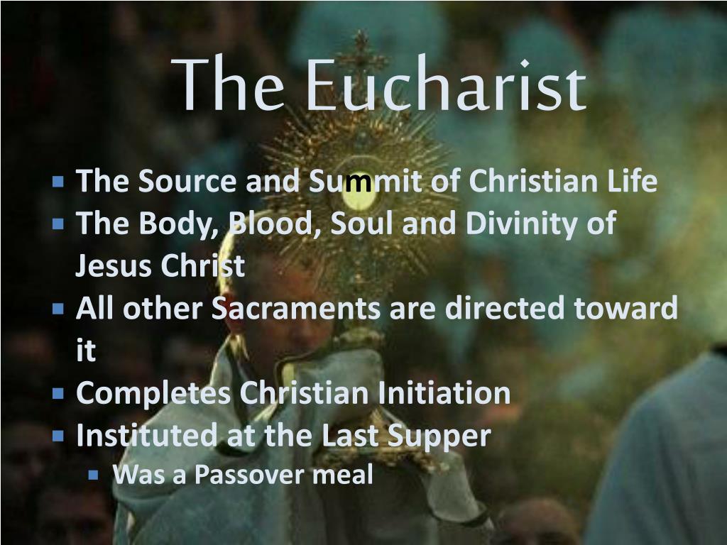 PPT - The Eucharist PowerPoint Presentation, free download - ID:7049332