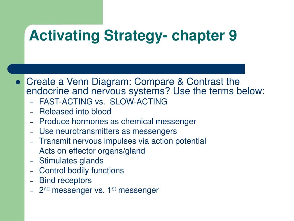 PPT - Activating Strategy- chapter 9 PowerPoint Presentation, free ...