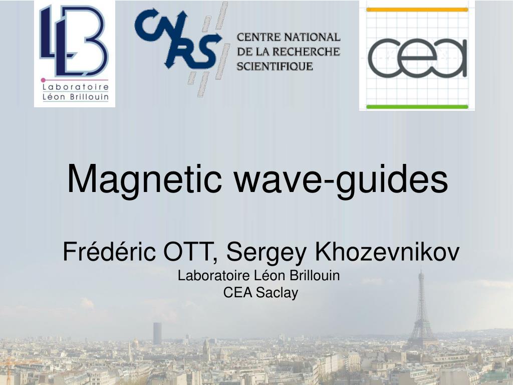 PPT - Magnetic wave-guides PowerPoint Presentation, free download - ID ...