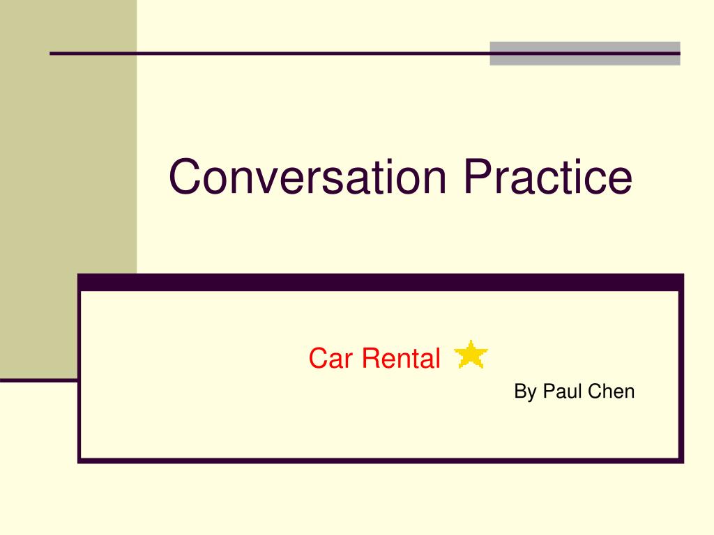 PPT - Conversation Practice PowerPoint Presentation, free download - ID ...