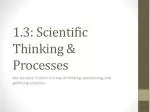 PPT - Scientific Thinking PowerPoint Presentation, free download - ID ...