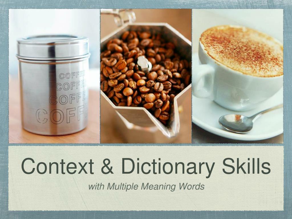PPT - Context & Dictionary Skills PowerPoint Presentation, free ...